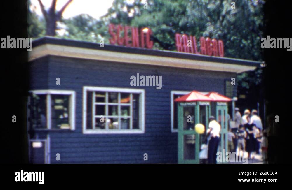 CHICAGO ILLINOIS-1957: Scenic Railroad Station Phone Booths Then Wild ...