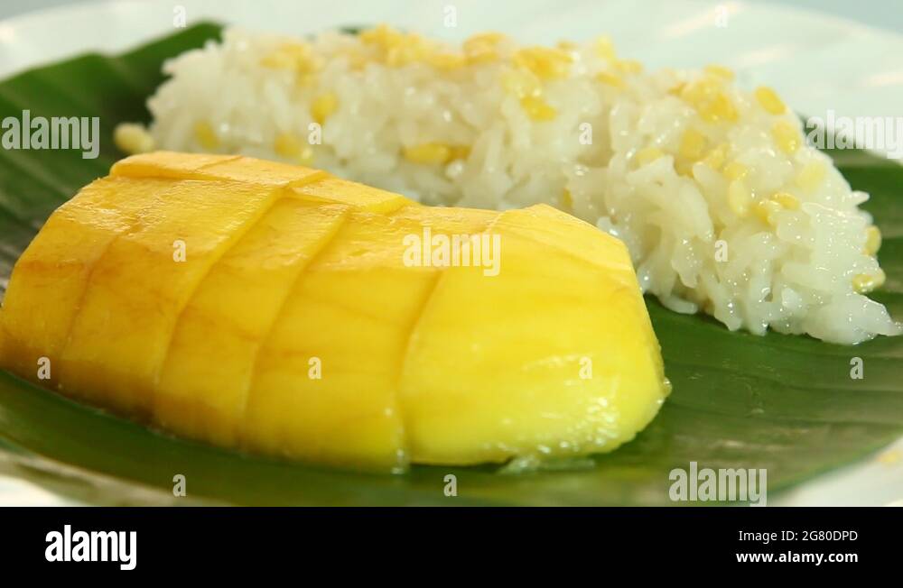 Thai mango sticky rice Stock Videos & Footage - HD and 4K Video Clips ...