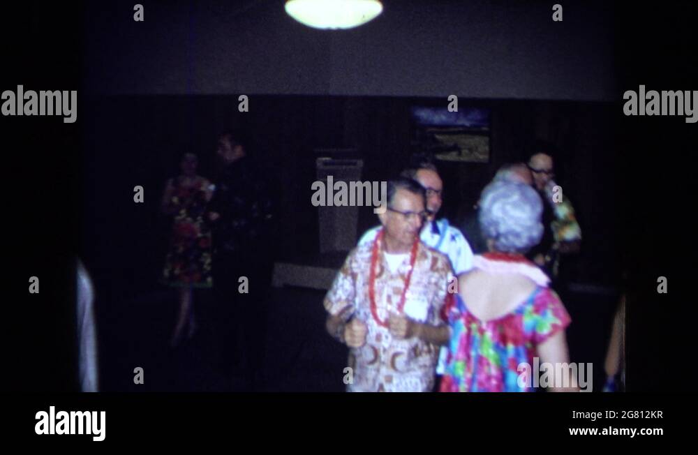 CALIFORNIA USA-1971: Crowd Of Men Women Dancing Switching Dancing ...