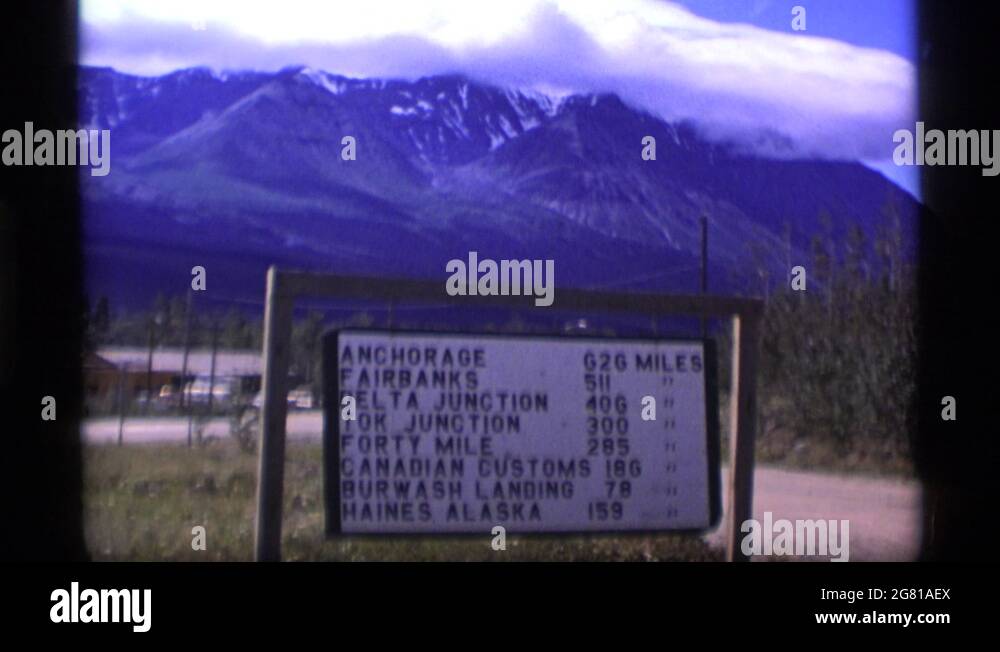 Alaska road signs Stock Videos & Footage - HD and 4K Video Clips - Alamy