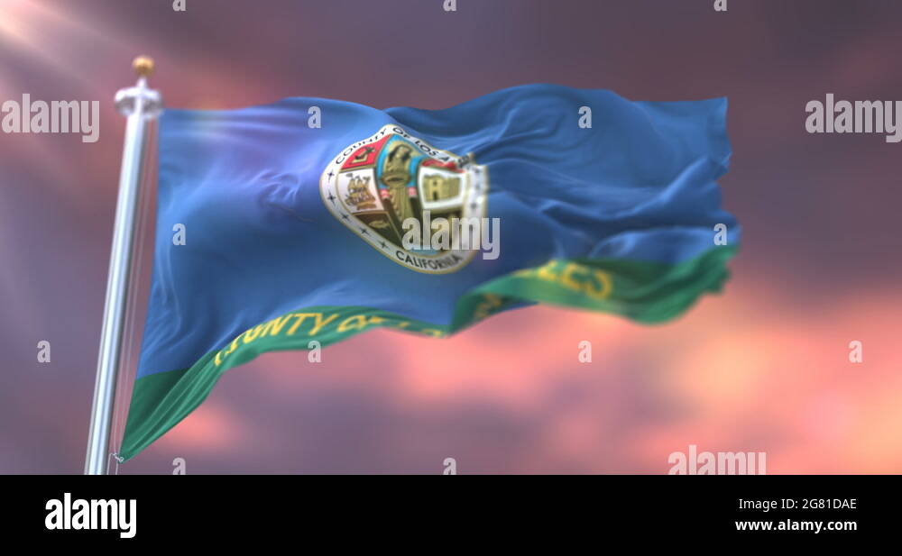 Los angeles county flag Stock Videos & Footage - HD and 4K Video Clips ...