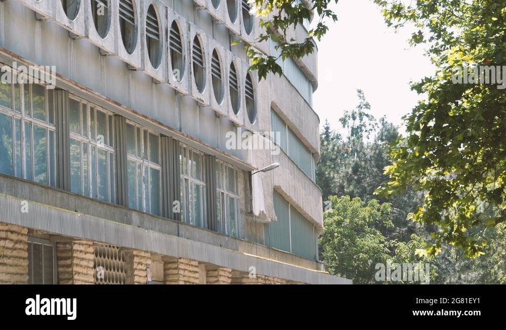 An example of brutalist architecture Stock Videos & Footage - HD and 4K ...