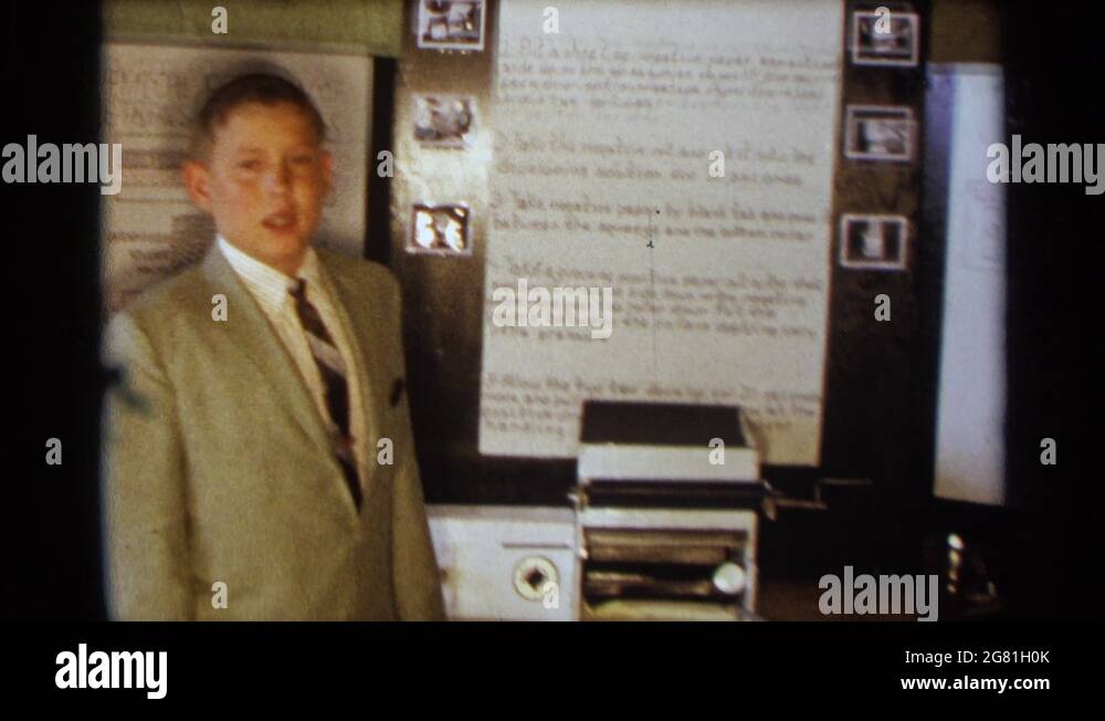 TEXAS USA-1963: Two Students Pose Father Comer By Air Science Fair ...