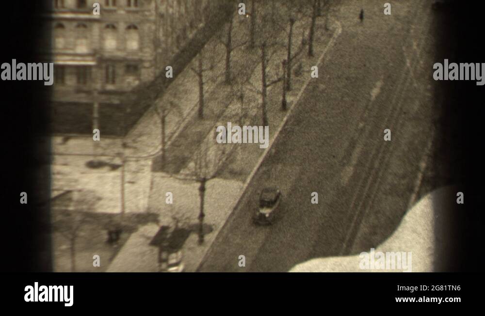 PARIS FRANCE-1947: Black And White Travel In The Past Stock Video ...