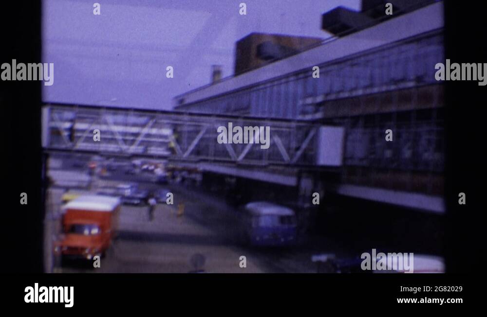 LONDON ENGLAND-1969: Airport Building And Twa Jumbo Jet And Jumbo Jet ...