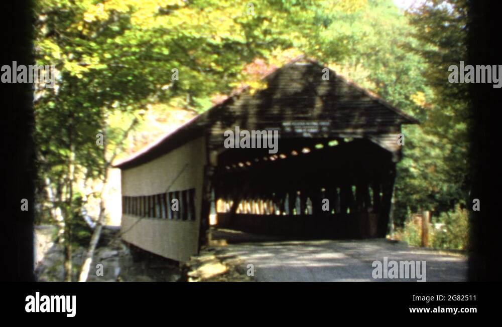 Covered bridge with fall foliage Stock Videos & Footage - HD and 4K ...