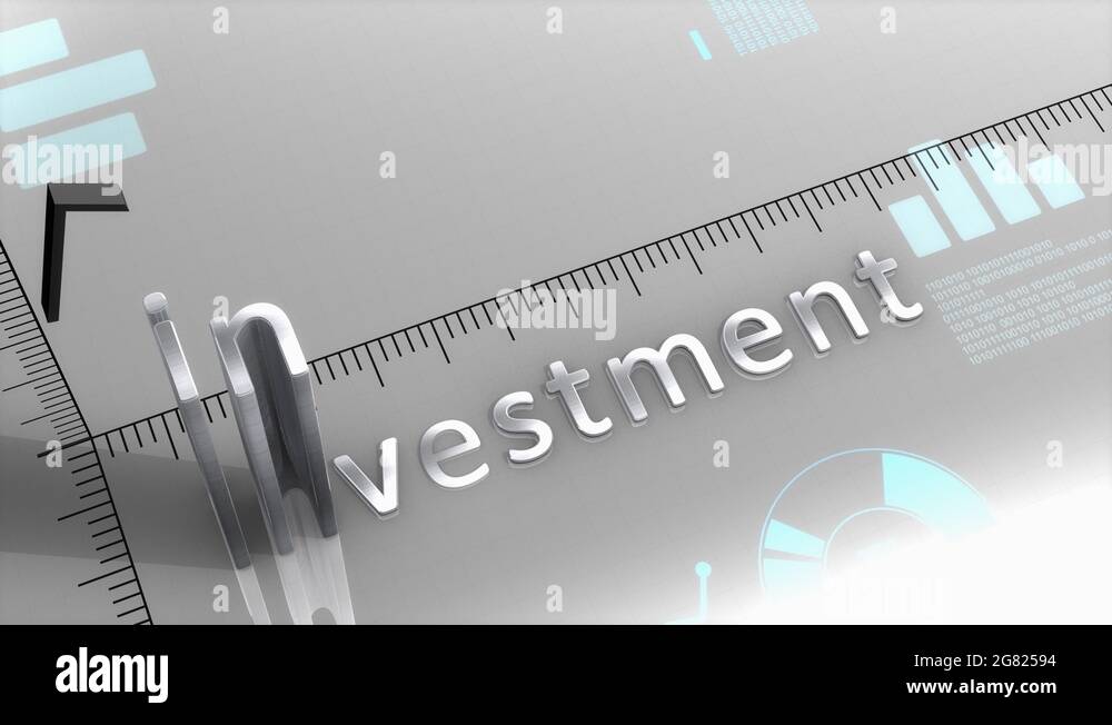 Investment decreasing chart, statistic and data Stock Video Footage - Alamy