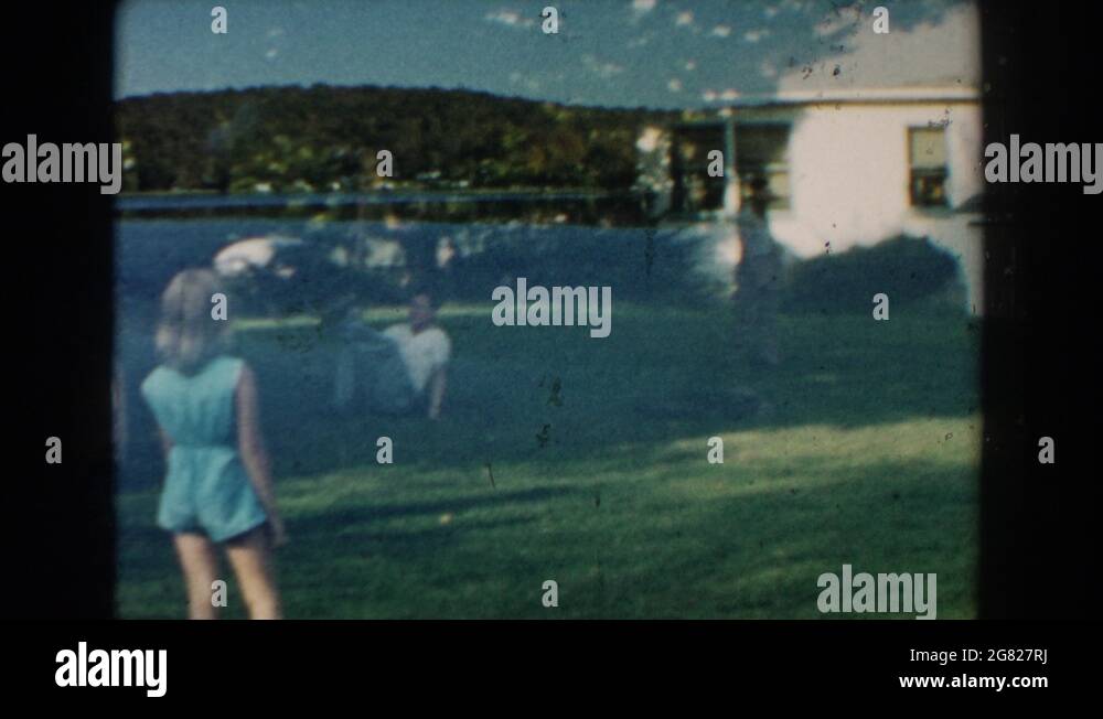 MICHIGAN-1959: A Double Expose Of Someone Falling Down And Mountains In ...