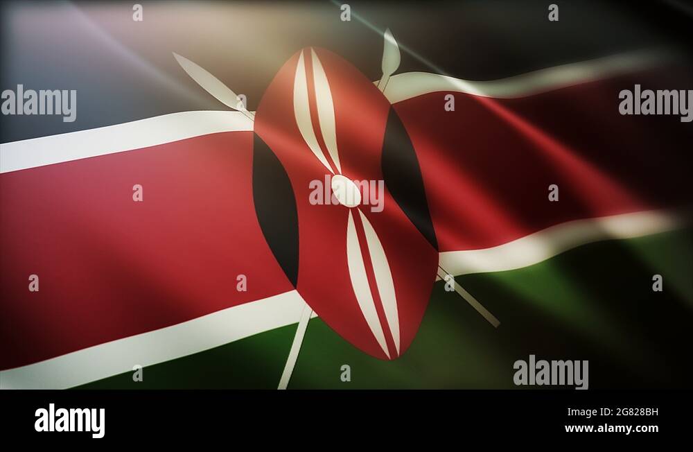 Kenyan national flag Stock Videos & Footage - HD and 4K Video Clips - Alamy