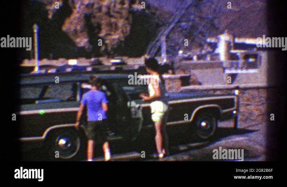 ARIZONA-1969: A Woman Dressed In Shorts Ushers A Boy Also Wearing ...