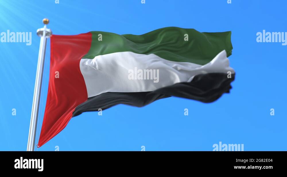 Flag of emirates Stock Videos & Footage - HD and 4K Video Clips - Alamy