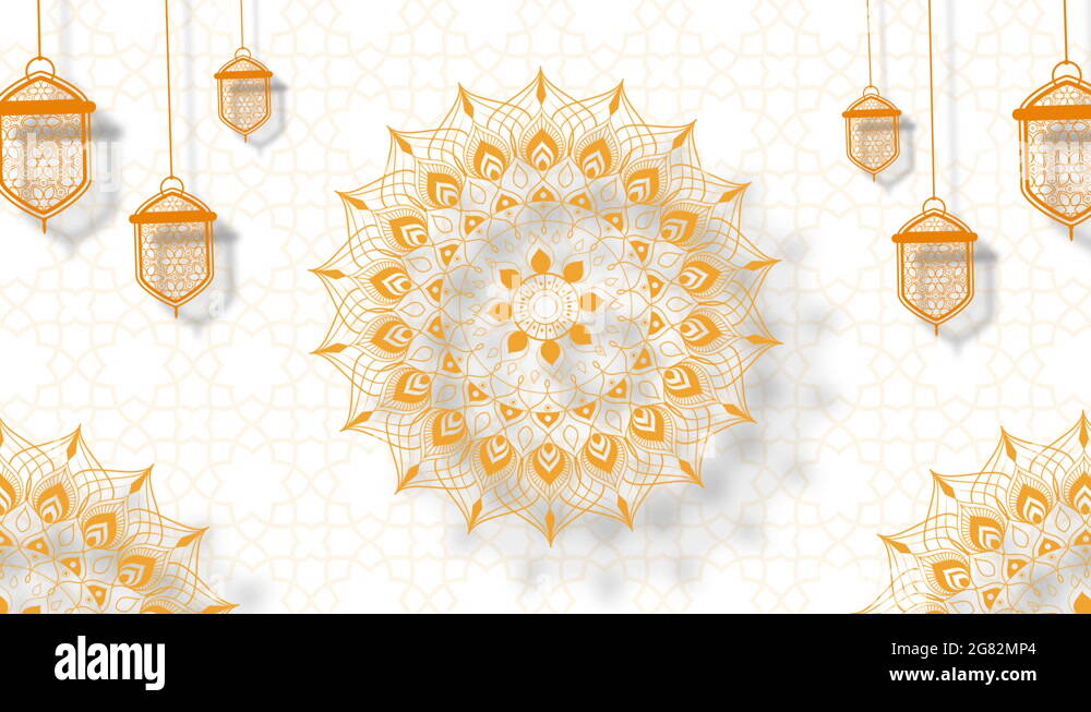 Islamic pattern black background Stock Videos & Footage - HD and 4K ...
