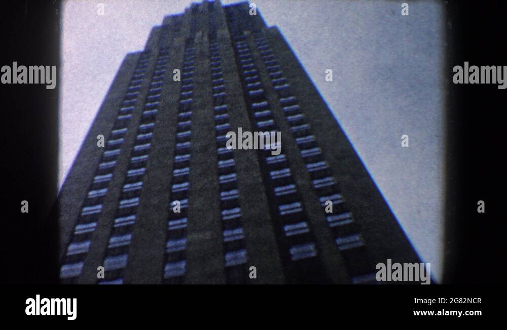 NEW YORK CITY-1960: Skyscrapers And Tall Buildings in NYC Stock Video ...