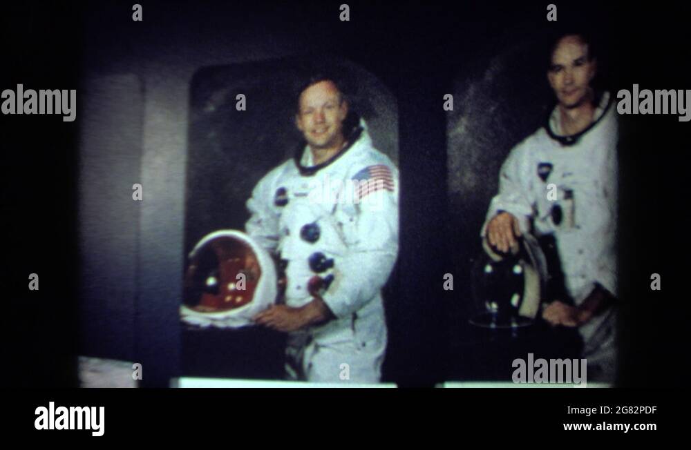 CALIFORNIA USA-1970: The Three Astronauts Who First Landed And Step On ...