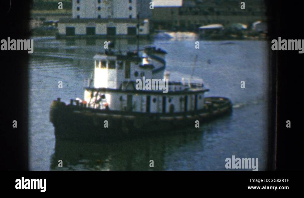 Tugboat with american flag Stock Videos & Footage - HD and 4K Video ...