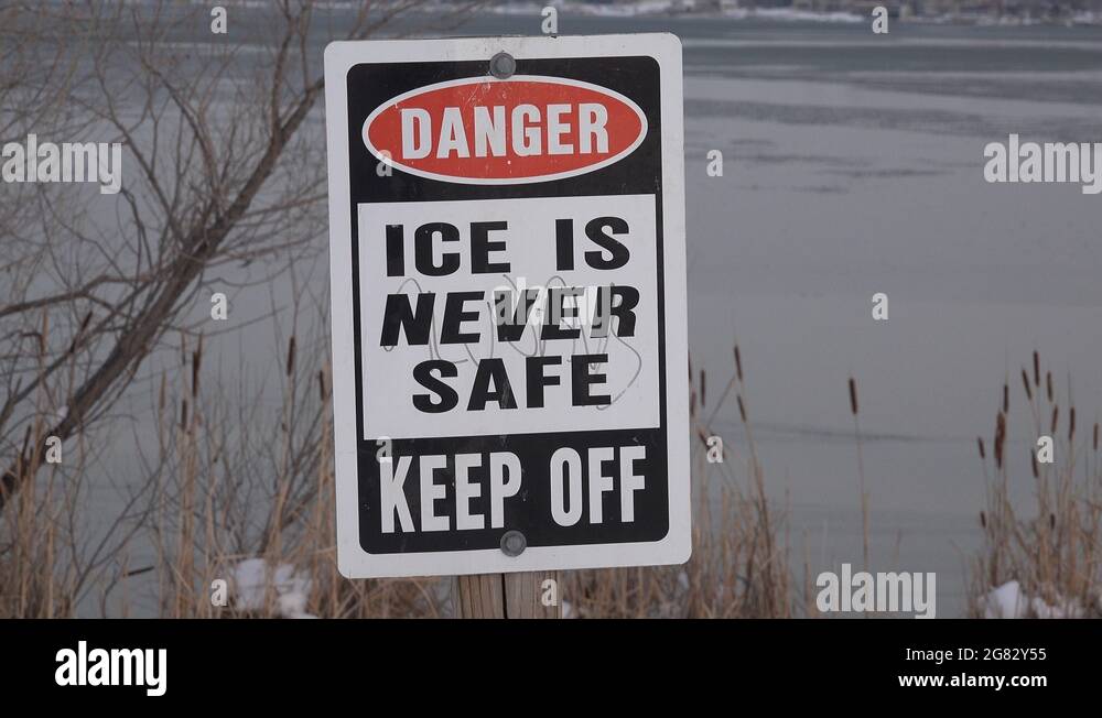Danger unsafe ice sign Stock Videos & Footage - HD and 4K Video Clips ...