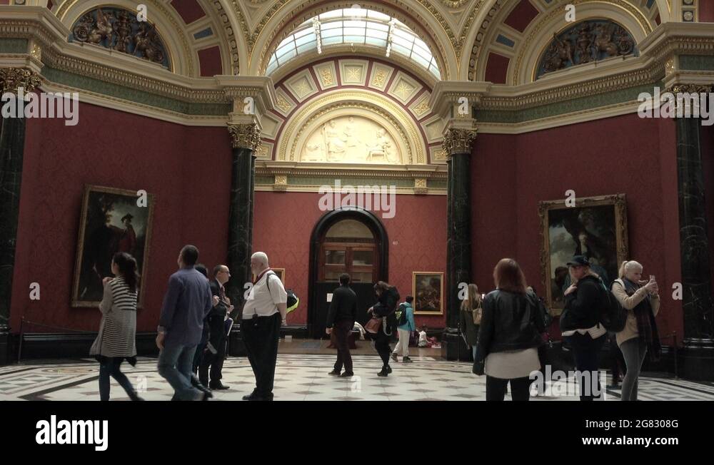 National gallery london inside Stock Videos & Footage - HD and 4K Video ...