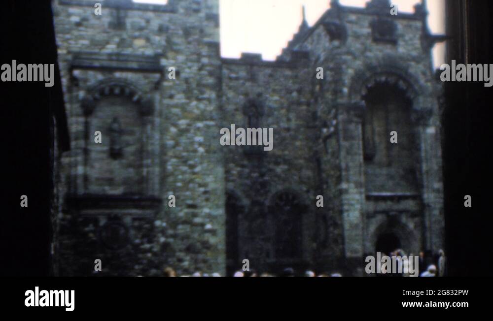 LONDON ENGLAND-1961: Old Church Being Visited By People Who Came For A ...