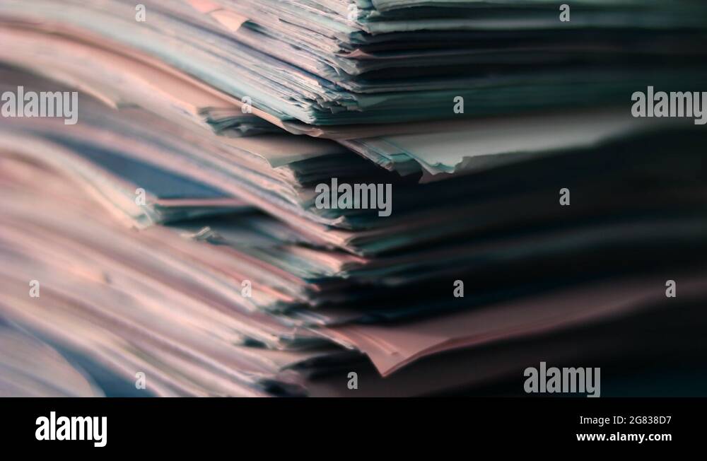 Bunch of papers Stock Videos & Footage - HD and 4K Video Clips - Alamy