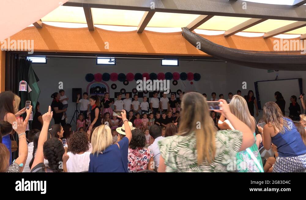 Elementary school graduation ceremony Stock Videos & Footage - HD and ...