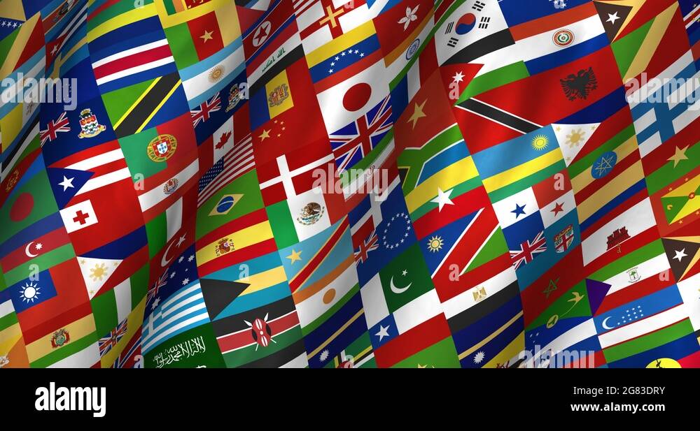 Countries flag countries flag Stock Videos & Footage - HD and 4K Video ...