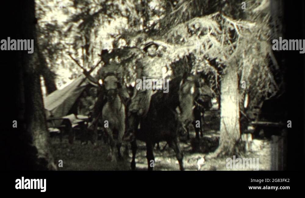 Oregon trail black and white Stock Videos & Footage - HD and 4K Video ...