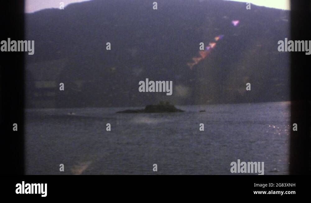 NORWAY-1976: Grainy Video Catching A Submarine Breaking The Surface Of ...