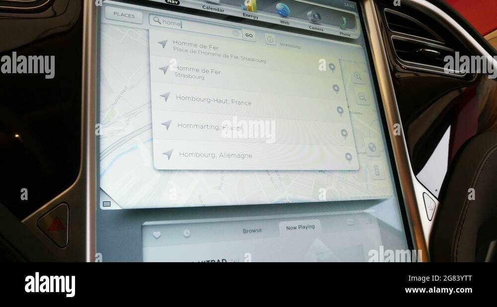 Tesla display Stock Videos & Footage - HD and 4K Video Clips - Alamy