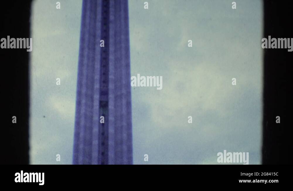 DILLER NEBRASKA-1969: An Elevator Slowly Climbs The Tall Seattle Tower ...