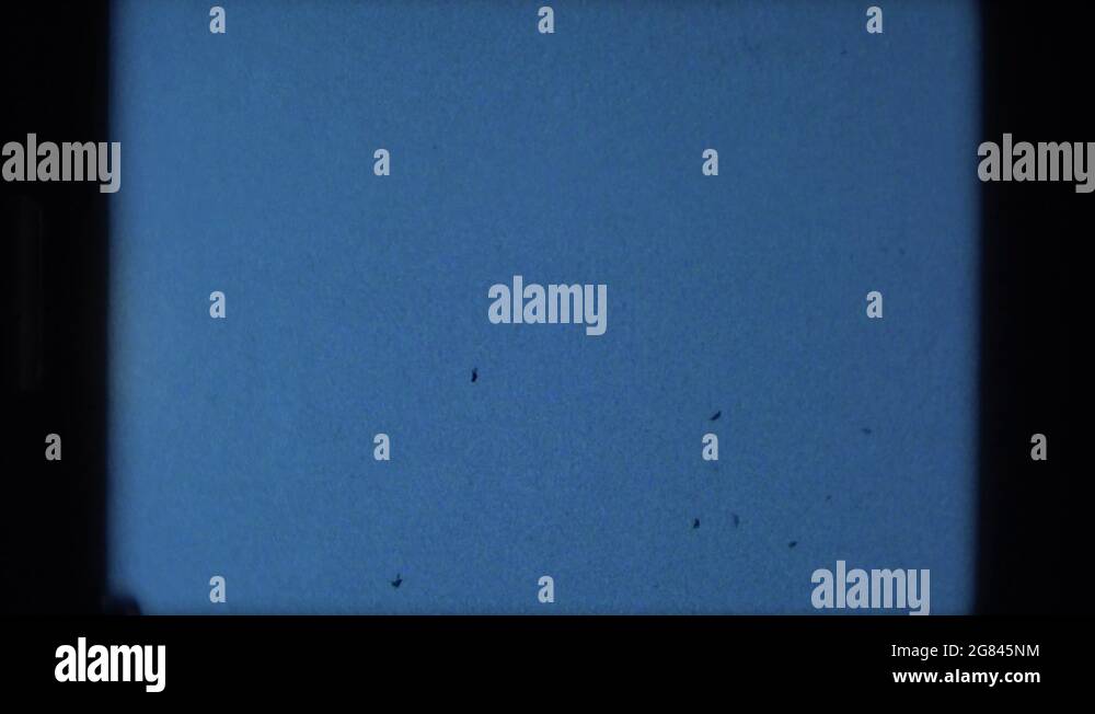 MANAUS BRAZIL-1979: Static Blue Appears On The Screen And Does Not ...