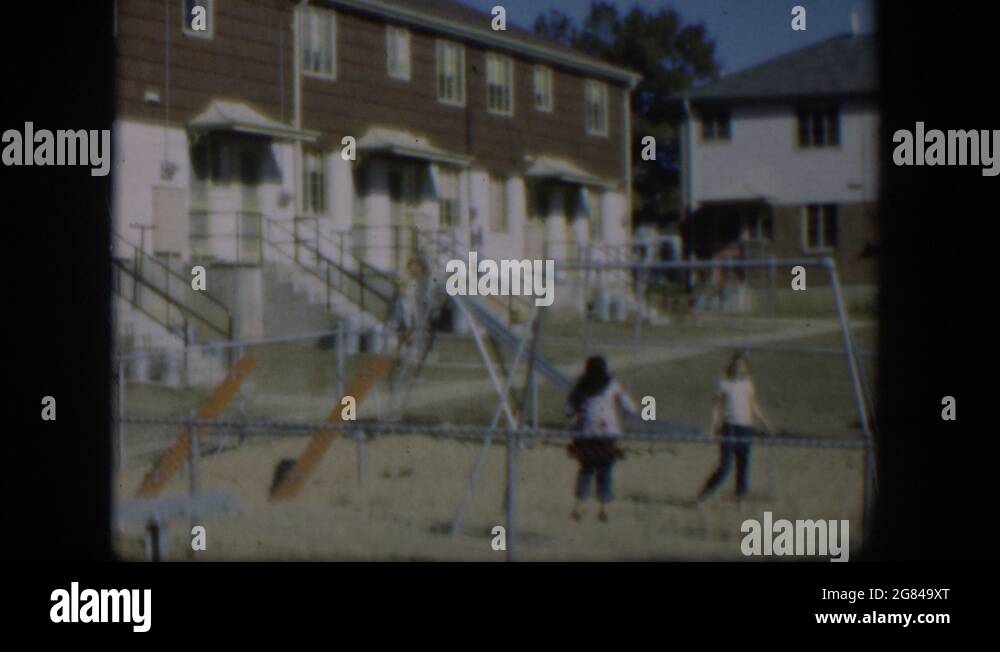 NEVADA-1954: Three Kids Are Playing In The Playground And One Of Them ...