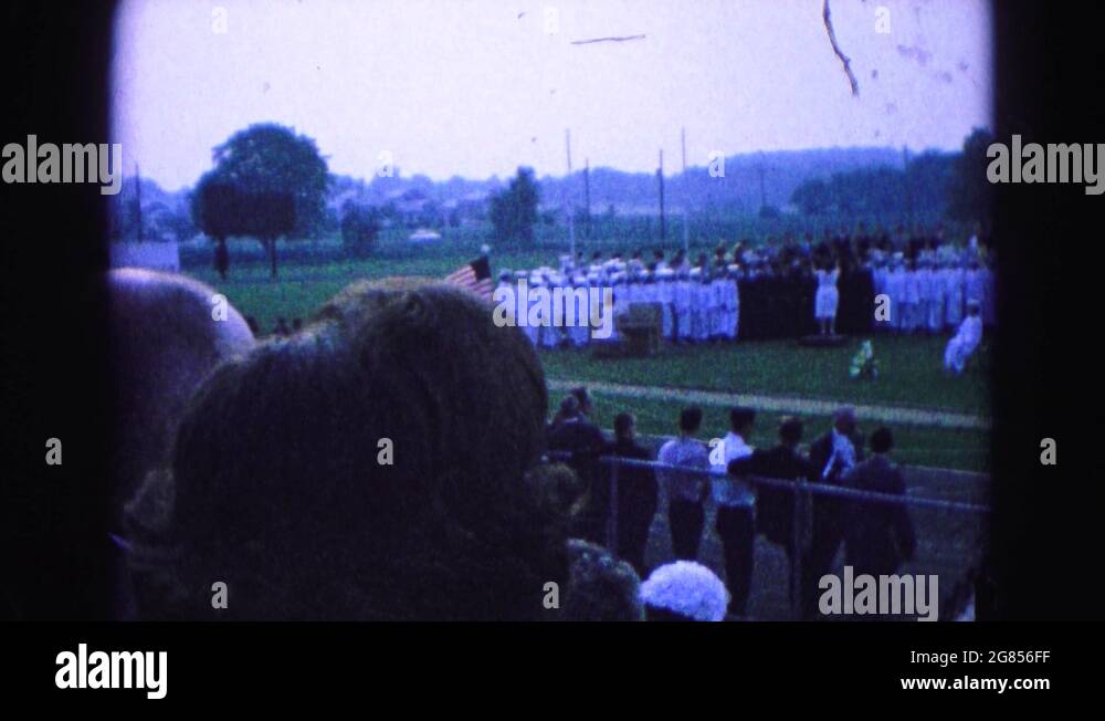 WILLIAMSBURG VIRGINIA USA-1964: A Naval Graduation Ceremony Being ...