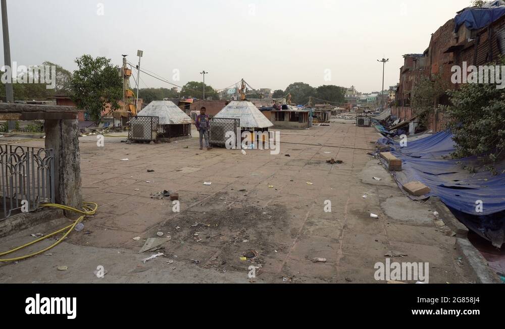 Poor Boy Begging For Money in Slums of Old Delhi, India Stock Video ...