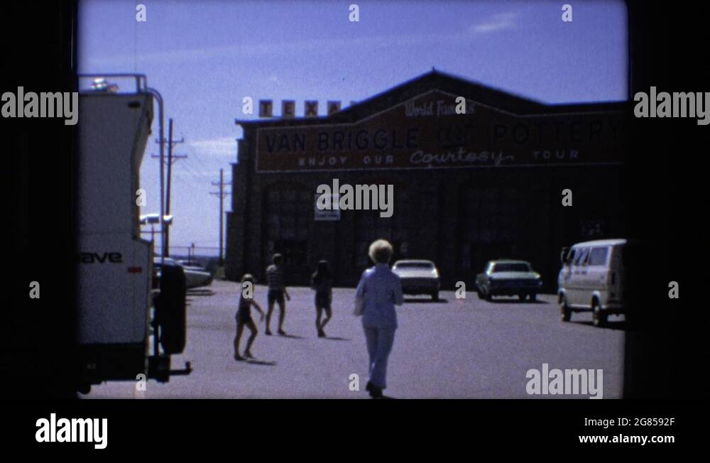 FORT WAYNE INDIANA-1976: People Walk And Child Makes Funny Face In ...