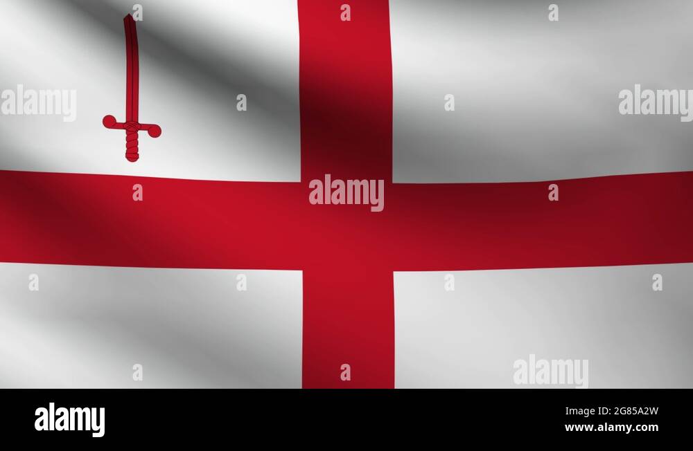 London flag Stock Video Footage - Alamy