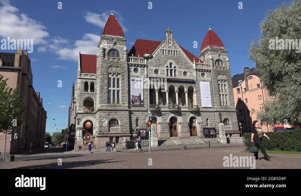 National theatre in helsinki Stock Videos & Footage - HD and 4K Video ...