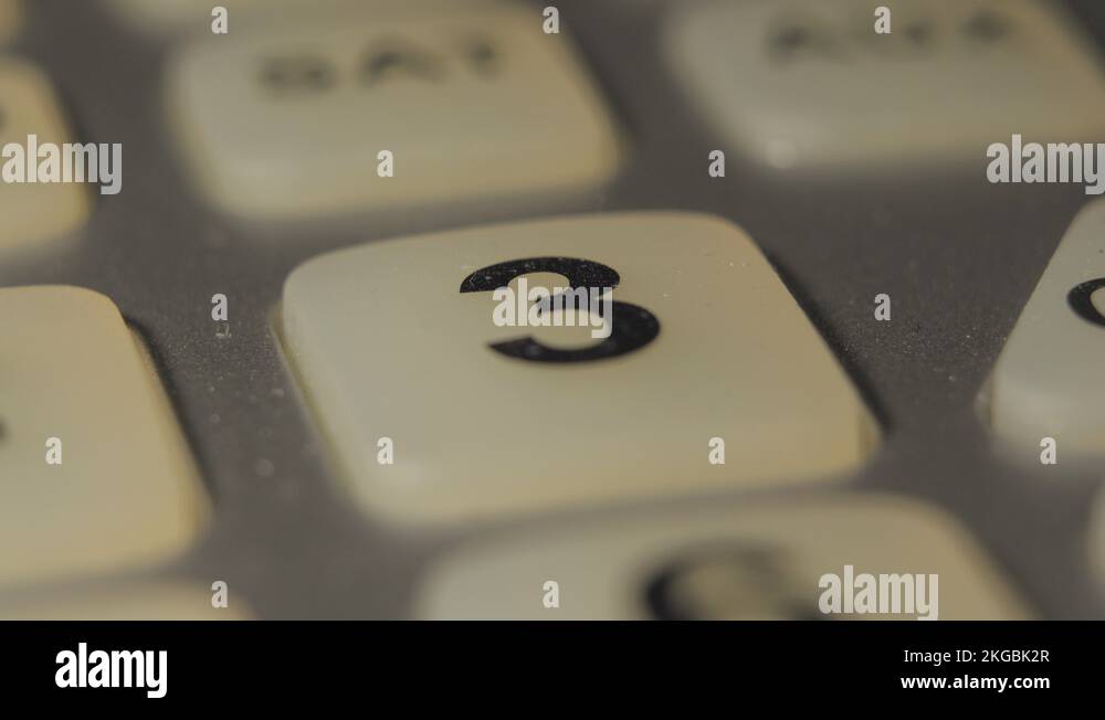 Number 3 button Stock Videos & Footage - HD and 4K Video Clips - Alamy