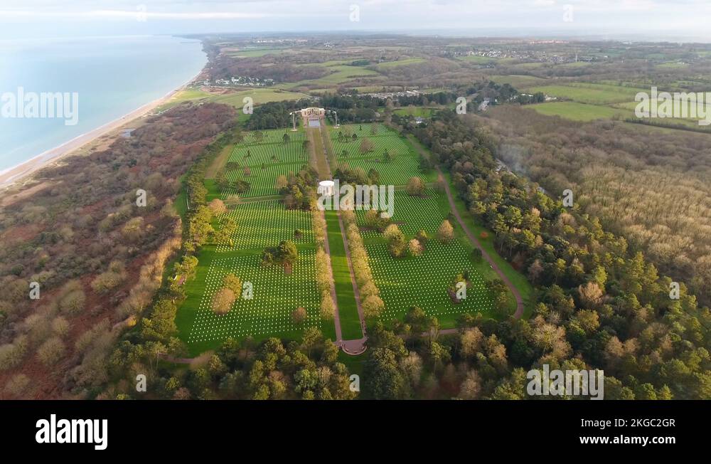 Normandy American Cemetery and Memorial World War II in Colleville-sur ...