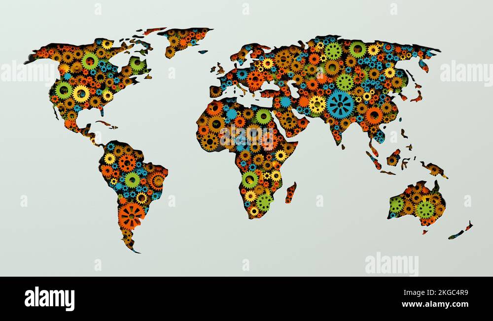 Global political map of the world Stock Videos & Footage - HD and 4K ...