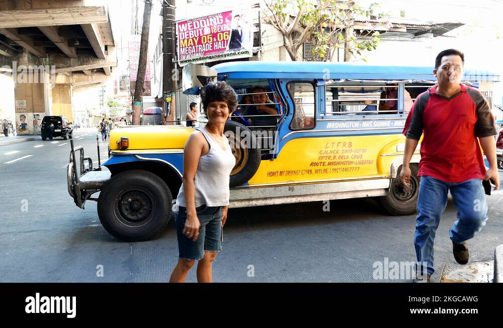 Typical jeepney in manila philippines Stock Videos & Footage - HD and ...