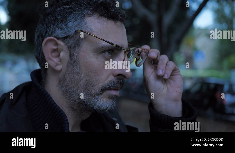 Moment of reflection and understanding Stock Video Footage - Alamy