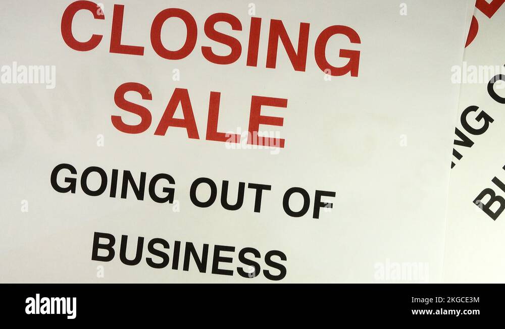 Closed out sale Stock Videos & Footage - HD and 4K Video Clips - Alamy