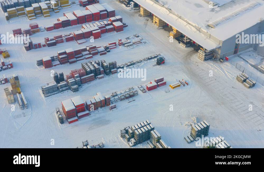 Outdoor warehouse storage yard Stock Videos & Footage - HD and 4K Video ...