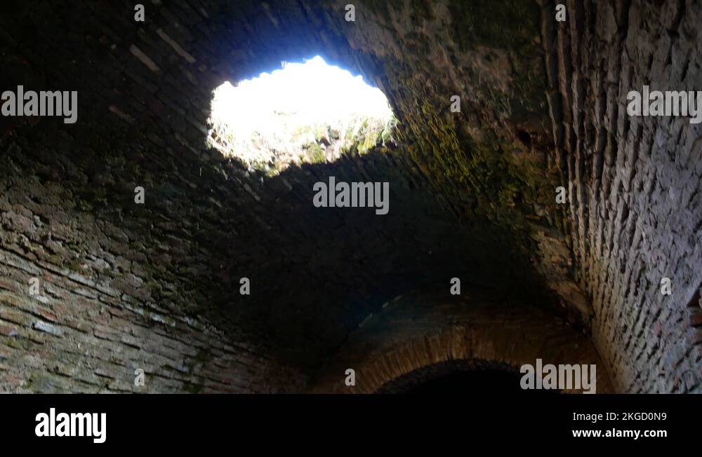 Ancient water cistern on Berat Castle, the Citadel of Berat, Albania ...