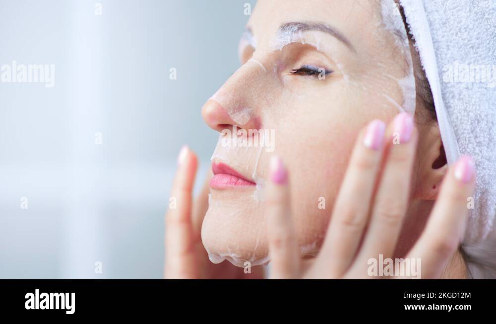 Woman tapping face Stock Videos & Footage - HD and 4K Video Clips - Alamy
