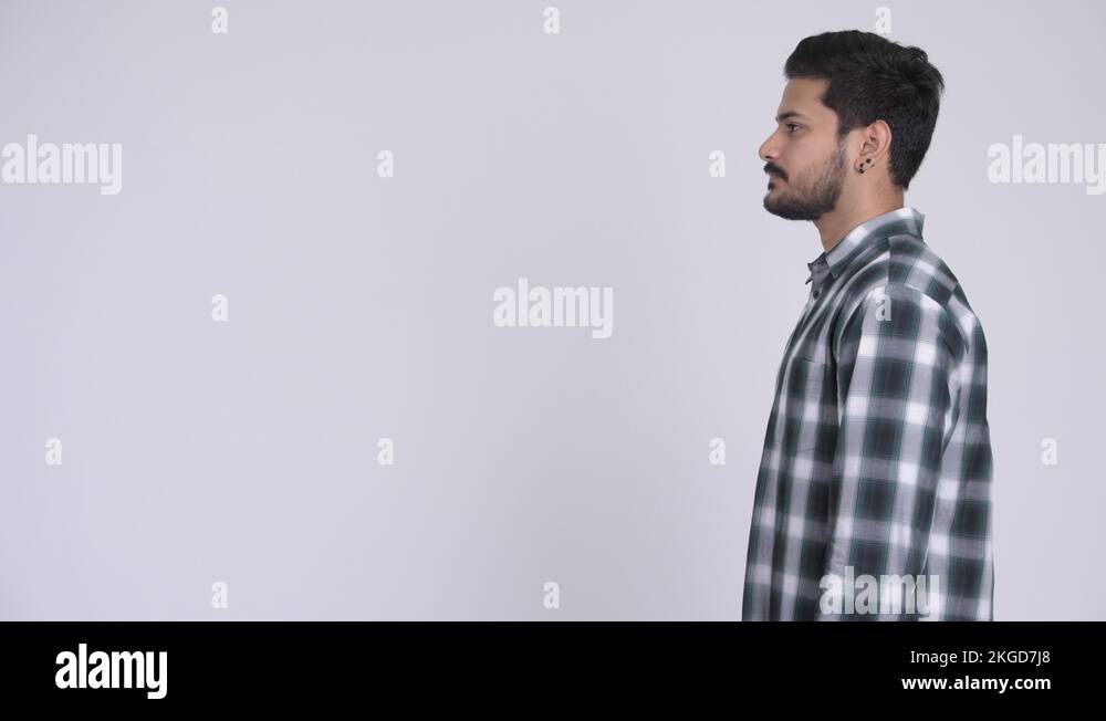 Indian man smiling side profile Stock Videos & Footage - HD and 4K ...