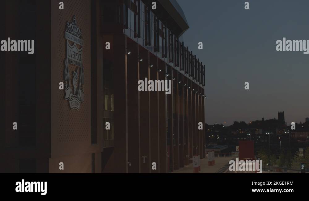 Liverpool FC Entrance Anfield Football Stadium Stock Video Footage - Alamy