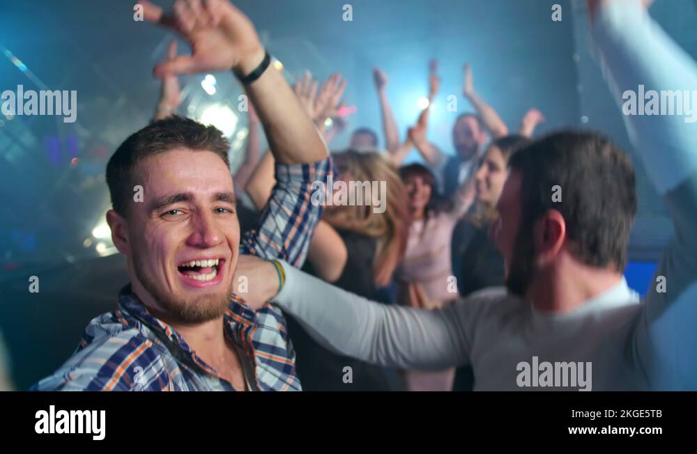 Group of friends dancing at a disco Stock Videos & Footage - HD and 4K ...