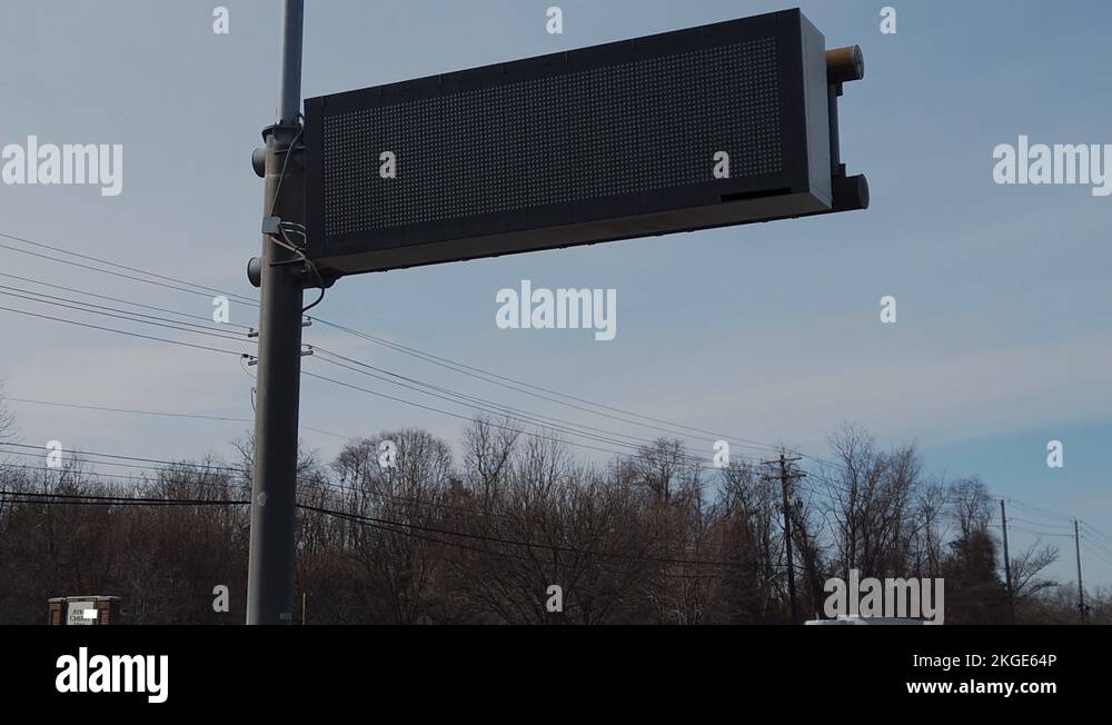 Electronic highway sign Stock Videos & Footage - HD and 4K Video Clips ...