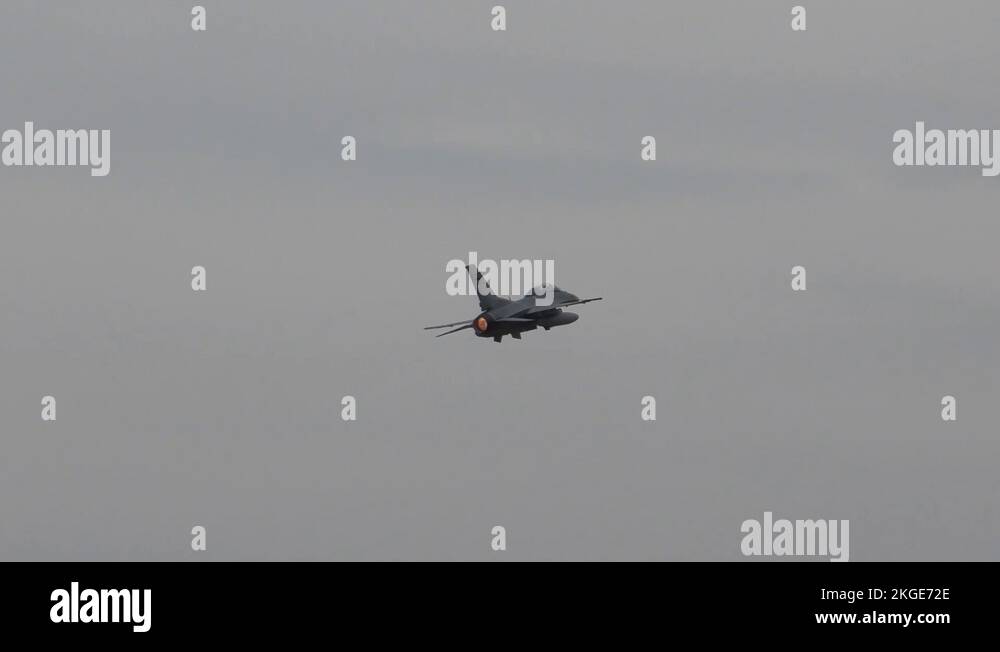 F-16 Fighting Falcon in flight with after burner Stock Video Footage ...